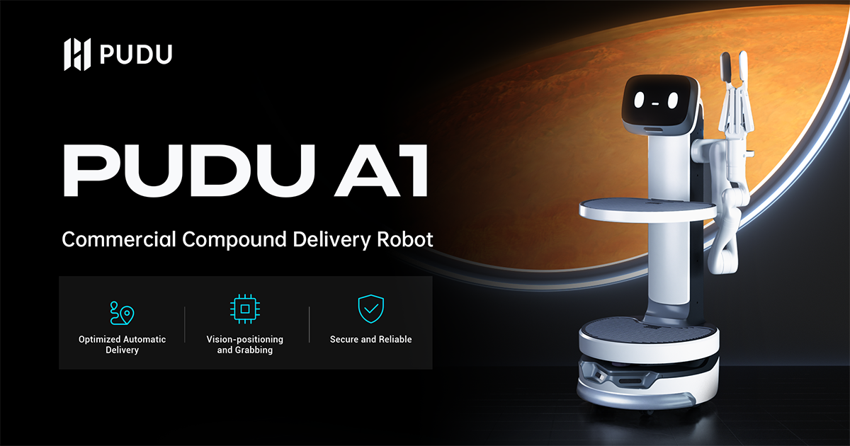 Pudu Robotics Adds the First Compound Delivery Robot to Its Solution of ...