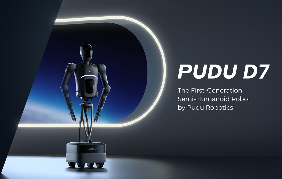 Pudu Robotics Unveils their PUDU D7 Semi-Humanoid Robot, Showcasing ... Pudu Robotics Unveils their PUDU D7 Semi-Humanoid Robot, Showcasing ...